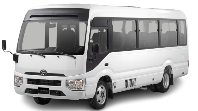 Toyota Coaster 2024 23 Seater-4.2-vs-Land Rover Range Rover Vogue 2025 ...