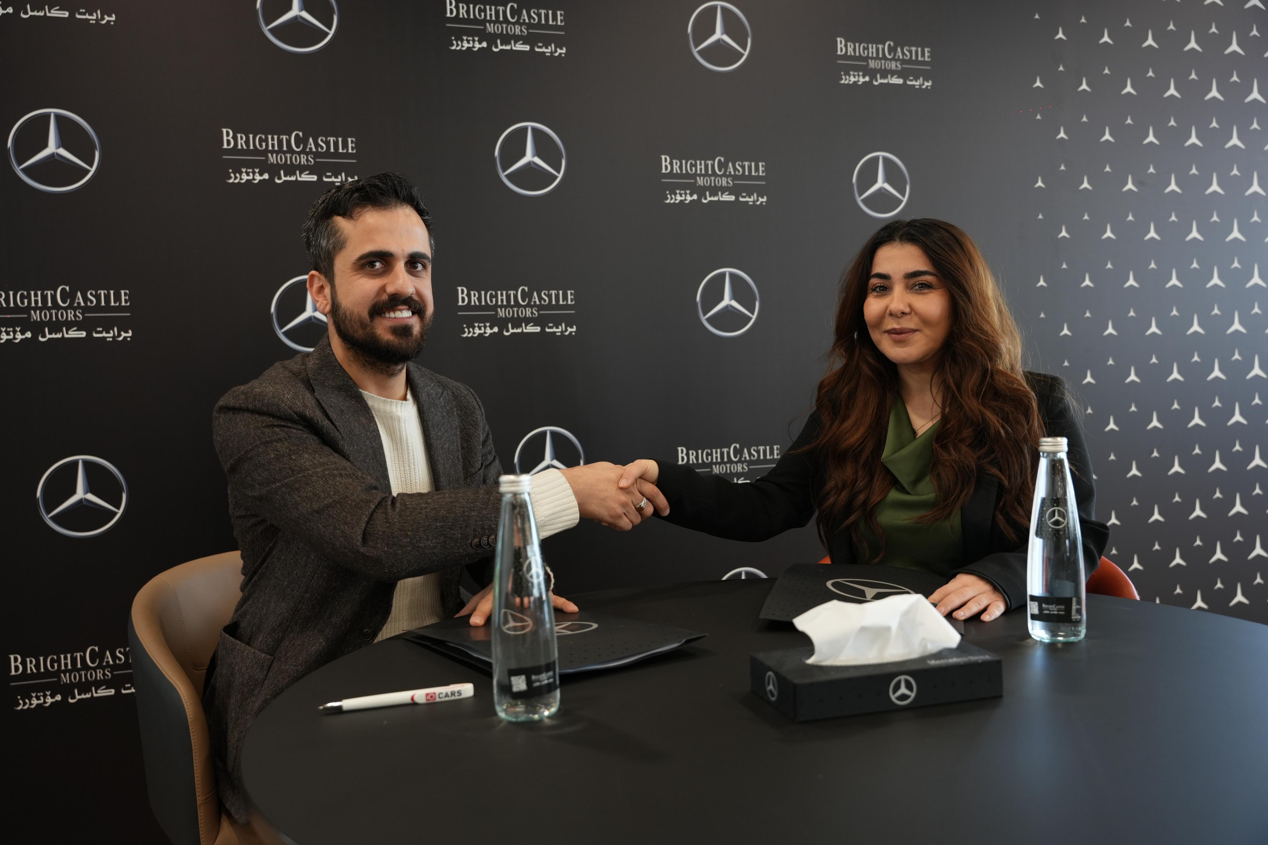 iQ Cars Signs a Partnership Agreement with Mercedes Benz Iraq
